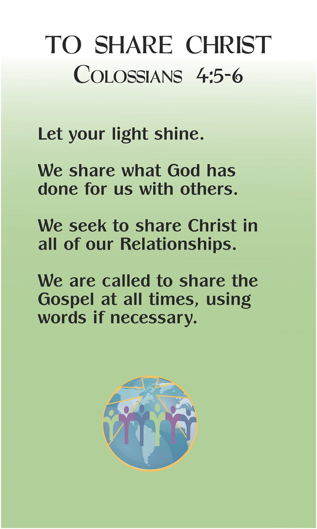 Our Beliefs – Shepherd of the Woods Lutheran Church